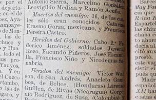 El reporte histórico de la muerte del general Garza