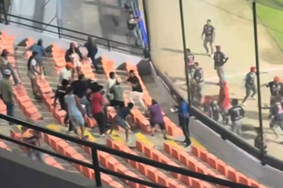 Escándalo en el béisbol: Lo que ocurrió en la pelea Veraguas vs. Los Santos