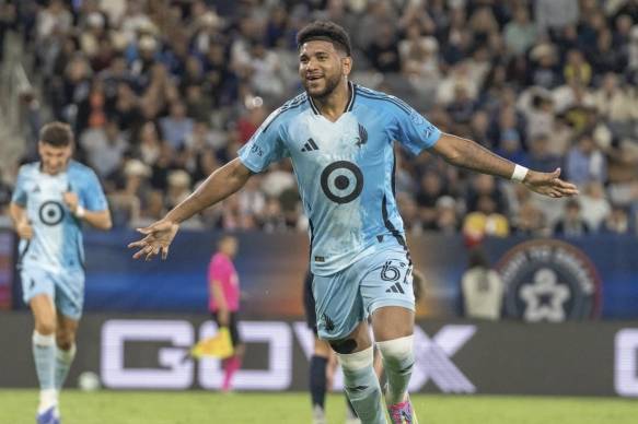 Carlos Harvey brilla en la MLS: Gol y gran actuación con Minnesota United