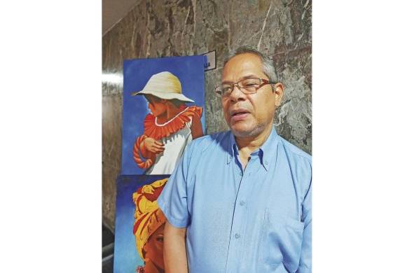 Miguel Ángel Mendieta, el arte de pintar con un solo ojo