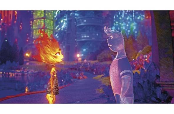 Pixar asombra y enternece con su nueva inspiración en 'Elementos'
